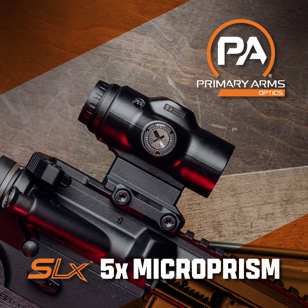 Now Available For Pre-order: Primary Arms Optics SLx 5x Microprism ...