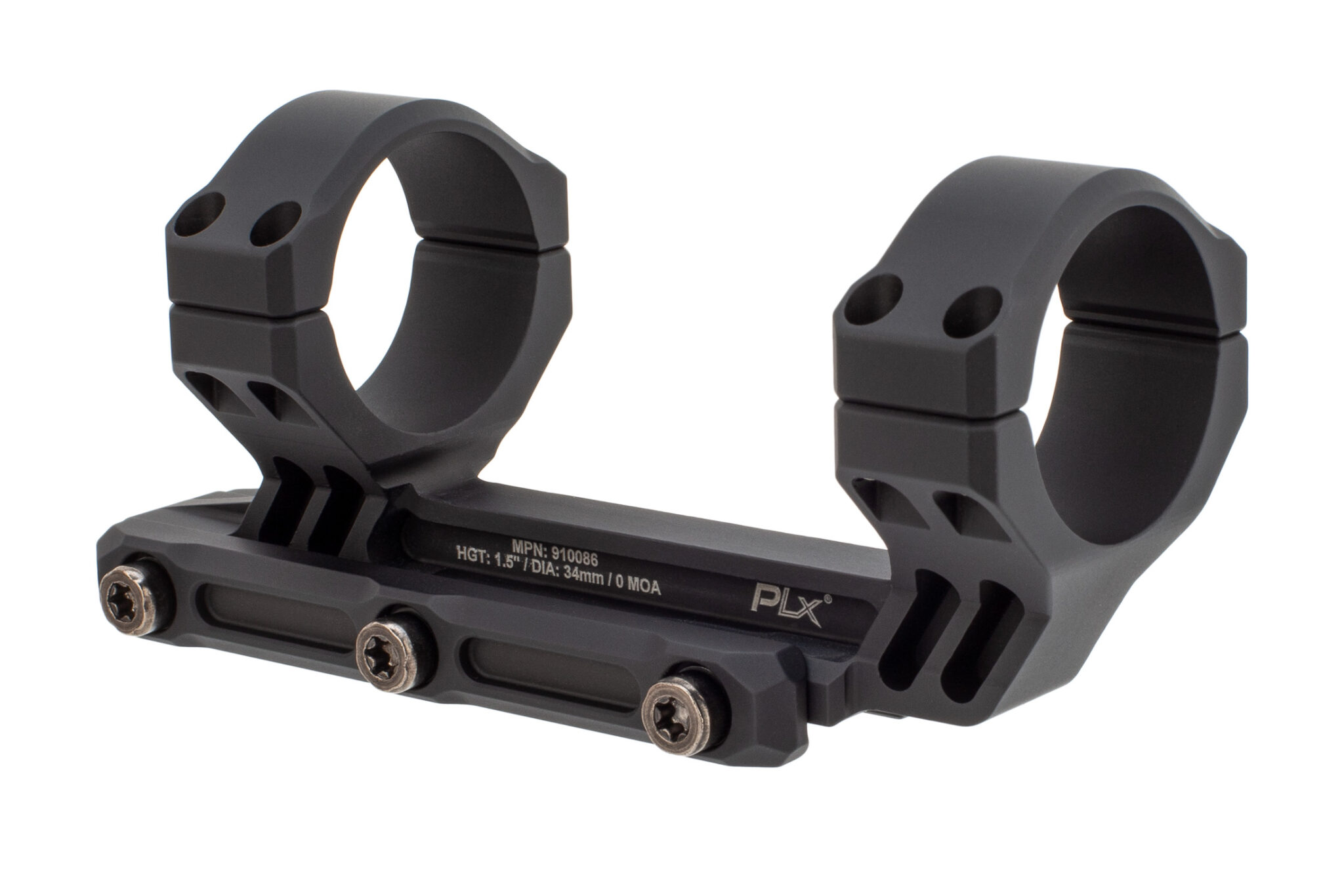 Primary Arms PLx Cantilever Mount - 1.5" - Black | Primary Arms Optics